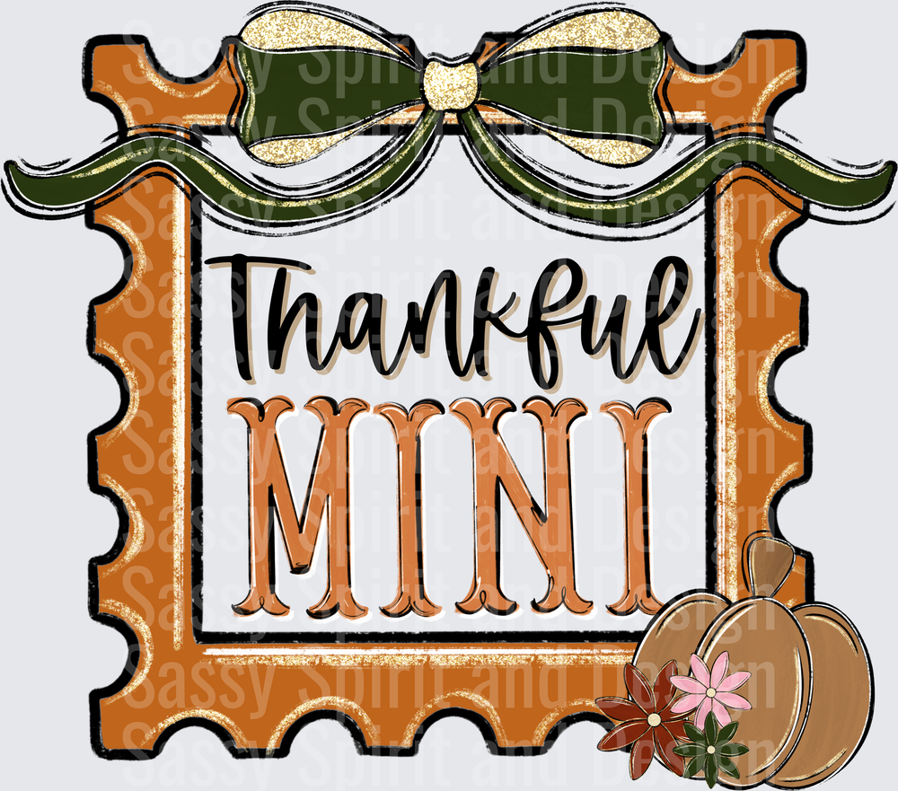 Thankful MINI – Sassy Spirit and Design