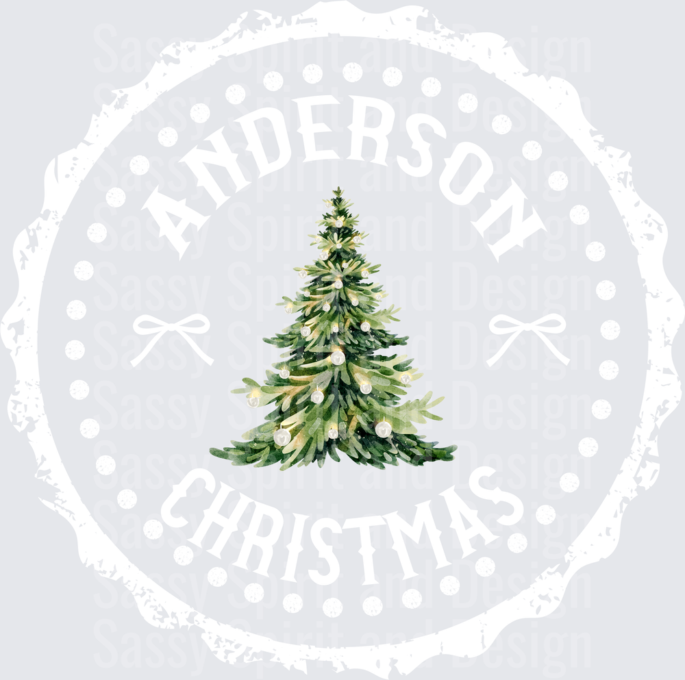 ANDERSON CHRISTMAS STAMP – Sassy Spirit and Design